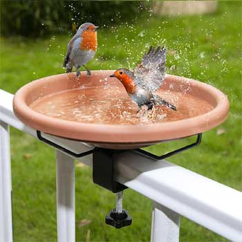 How to Create a Balcony Bird Bath Fountain 1-2-3