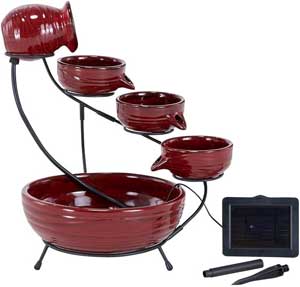 My Favorite Easy, Low-Cost 3 Tier Solar Fountain... & Why
